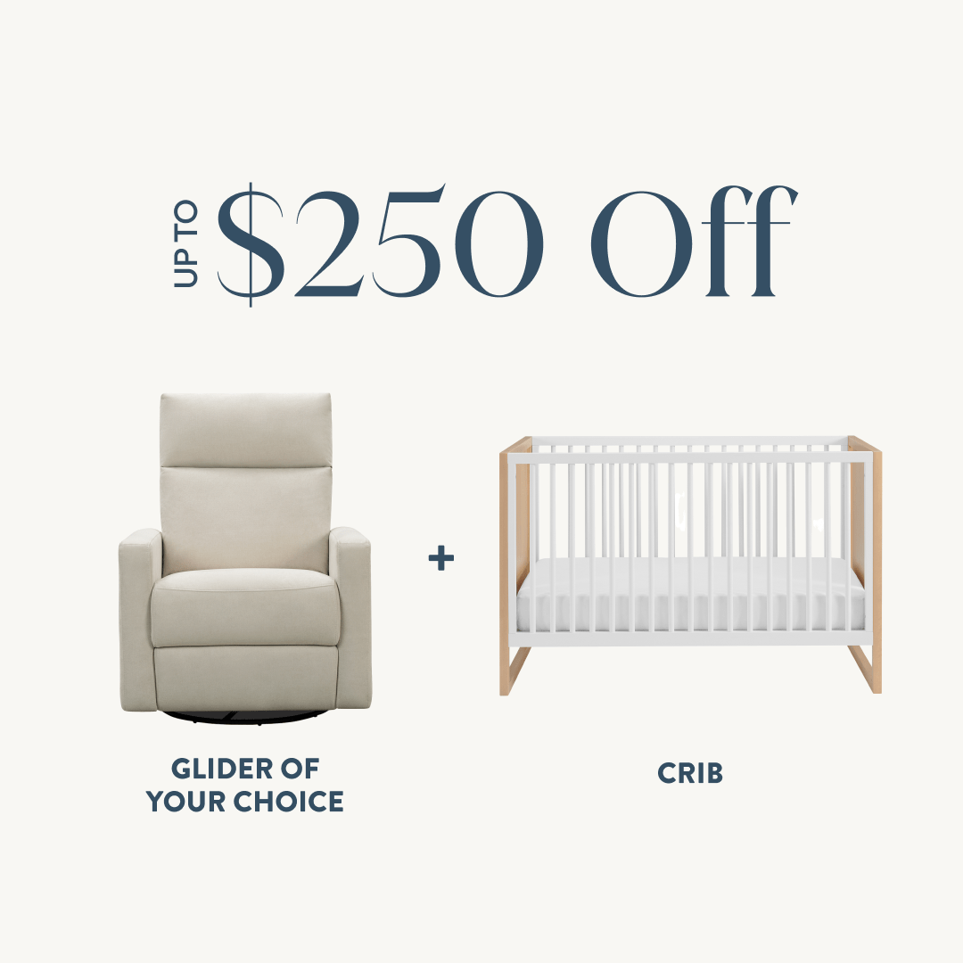 Nursery Furniture Sets: Crib, Glider, Dresser - Nurture&