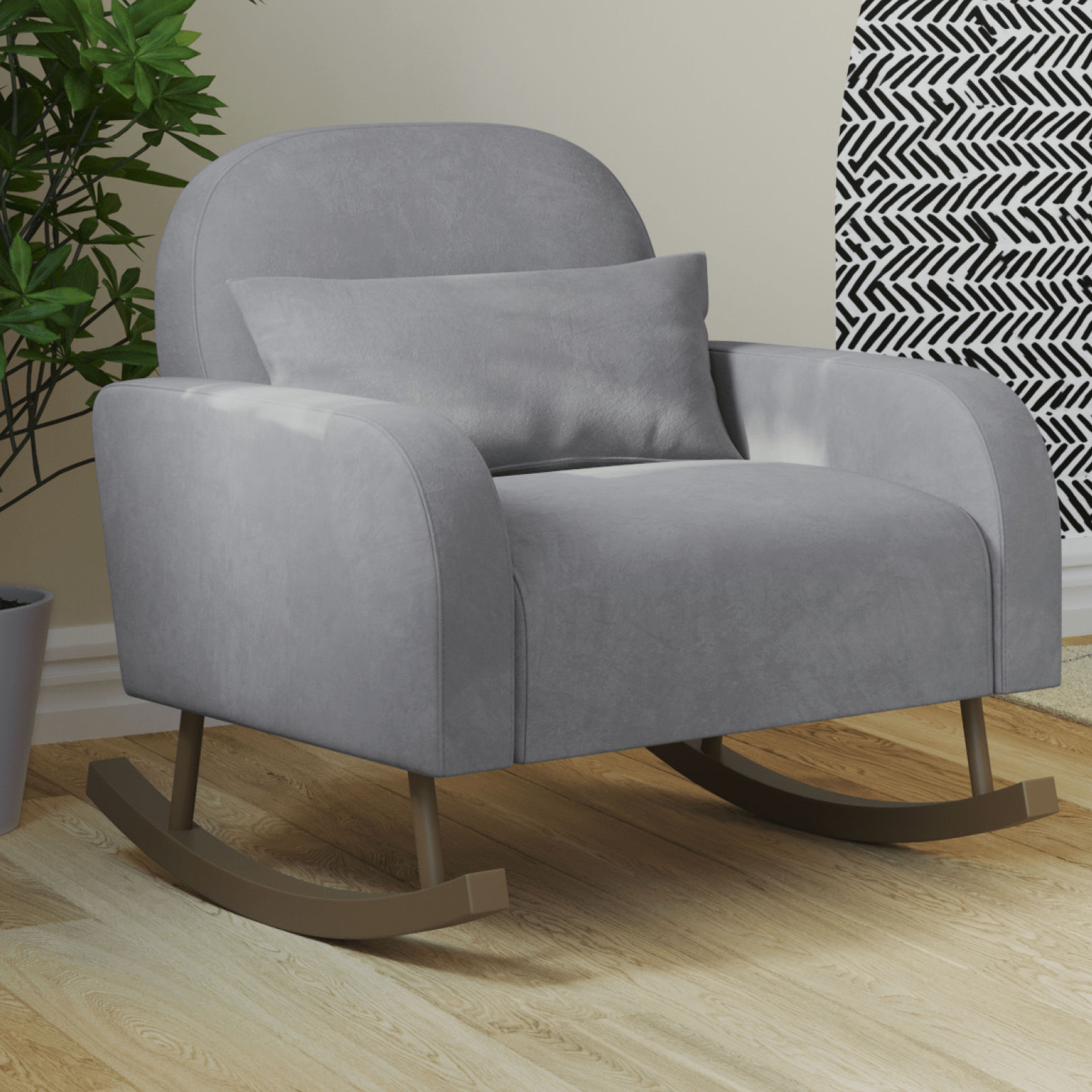 Nursery Rocking Chair: Modern and Comfortable - Nurture&