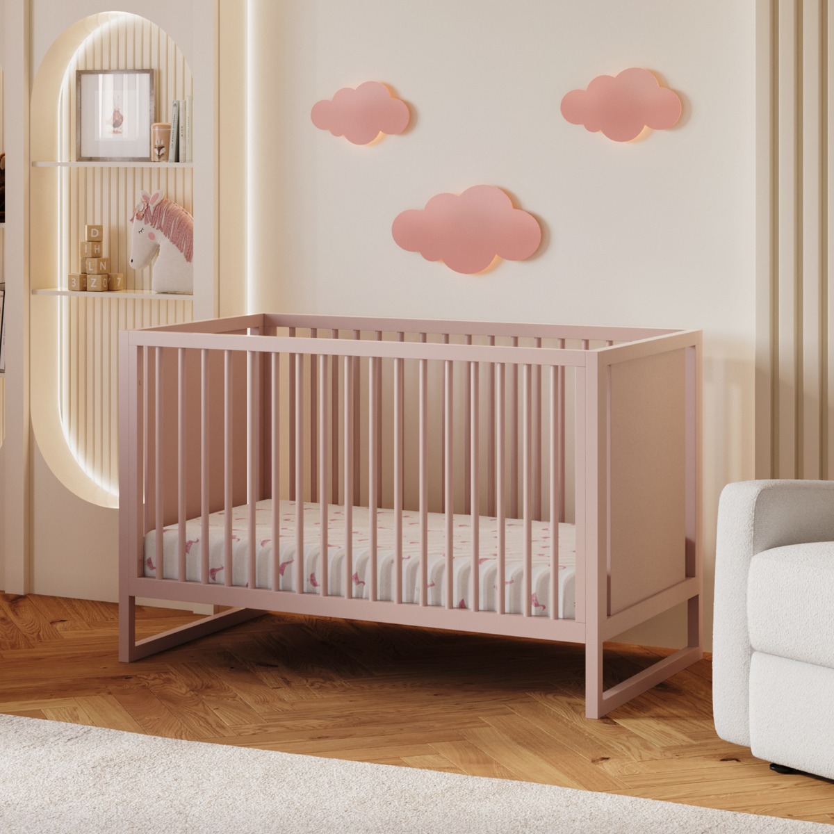 Luxury Nursery Swivel Glider - Nurture&